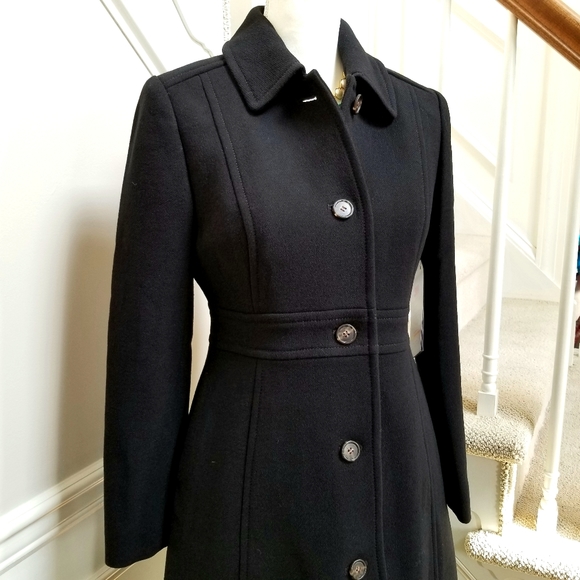 J. Crew | Jackets & Coats | J Crew Classic Lady Day Italian Wool Coat ...